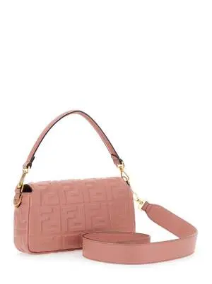 Fendi Baguette Shoulder Bag In Ff Canvas - Multicolor