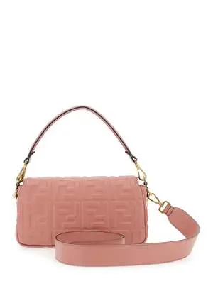 Fendi Baguette Shoulder Bag In Ff Canvas - Multicolor