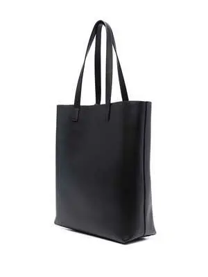 Saint Laurent Leather Tote Bag - Black