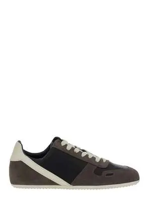 Rick Owens Low-top Sneakers With Suede Inserts - Multicolor