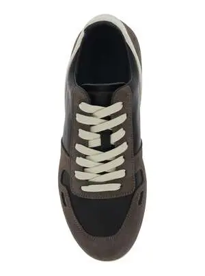 Rick Owens Low-top Sneakers With Suede Inserts - Multicolor