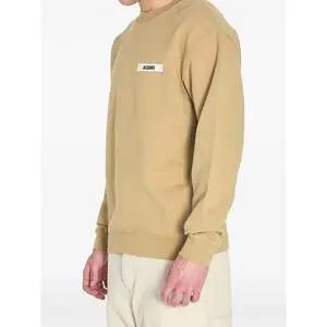 Jacquemus Embroidered Logo Crew Neck Sweatshirt