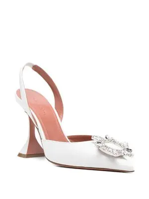 Amina Muaddi Begum Slingback Pumps - Multicolor