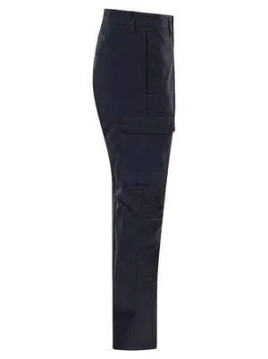 Stone Island Regular Tapered Fit Cargo Trousers - Blue