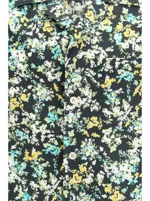 Valentino Garavani Shirt With An All-over Papier Floral - Multicolor