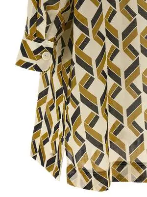 ERES Espace Printed Cotton Mini Dress