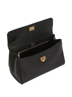 Dolce & Gabbana My Sicily Leather Handbag