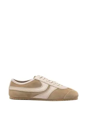 Dries Van Noten Panelled Leather Sneakers - Multicolor