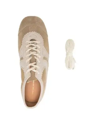 Dries Van Noten Panelled Leather Sneakers - Multicolor