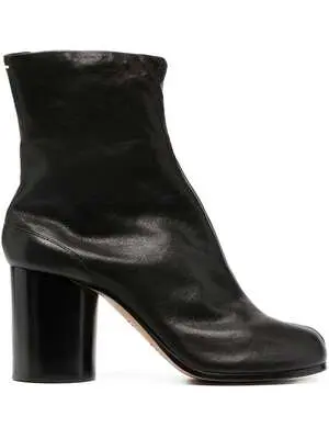 MAISON MARGIELA MAISON MARGIELA Black Leather Tabi Ankle Boots Black