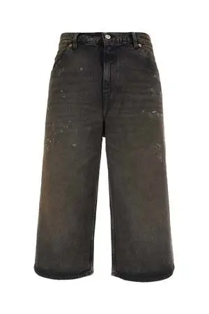 Our Legacy Cropped Denim Shorts