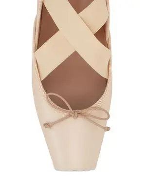 CHRISTIAN LOUBOUTIN Cassiastic Crepe Ballet Flats - Multicolor
