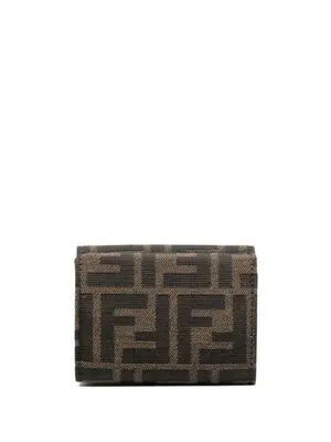 Fendi Baguette Micro Trifold Wallet - Multicolor