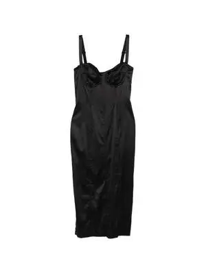 Dolce & Gabbana Silk Midi Dress - Multicolor