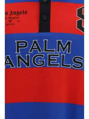Palm Angels Palm Sport Stripes Short-sleeve Polo