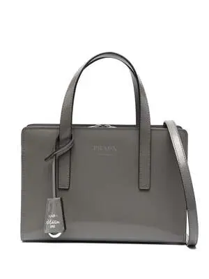 Prada PRADA Re-Edition 1995 Mini Brushed Leather Bag Gray