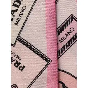 Prada Silk Printed Scarf