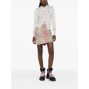 VIVIENNE WESTWOOD Grey Knitwear Cardigan - Gray