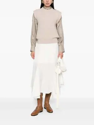 Brunello Cucinelli Ribbed Wool Vest