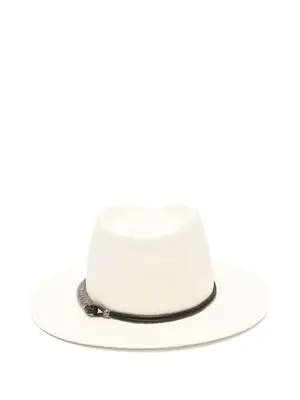 Brunello Cucinelli Fedora Hat - Multicolor