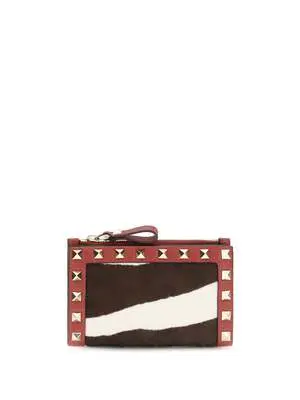 Valentino Garavani Rockstud Animalier Coin Purse - Multicolor