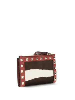 Valentino Garavani Rockstud Animalier Coin Purse - Multicolor