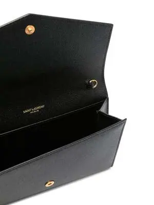 Saint Laurent Uptown Leather Wallet On Chain - Multicolor