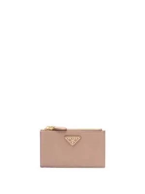 Prada Saffiano Leather Card Holder - Multicolor