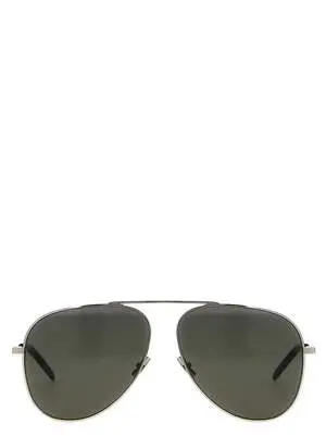 Saint Laurent Sl 800 Aviator Sunglasses - Silver