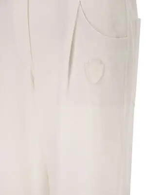 Brunello Cucinelli Stretch Cotton Gabardine Jogging Trousers