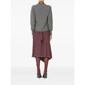 MAISON MARGIELA Grey V-neck Cardigan