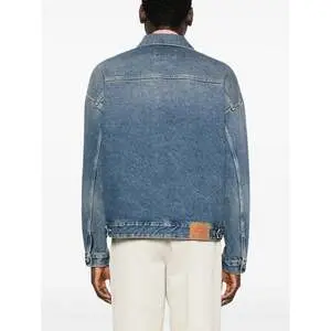 Prada Washed Denim Blouson Jacket