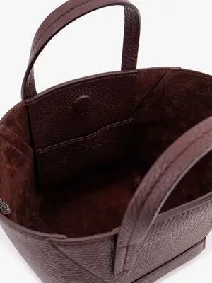 Brunello Cucinelli Duo Leather Crossbody Bag - Red