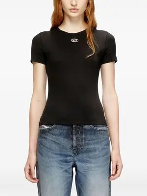 DIESEL® Logo Ribbed T-shirt - Multicolor