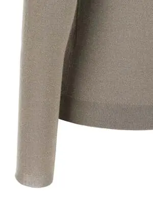 Brunello Cucinelli Cashmere Blend Roll Neck Sweater