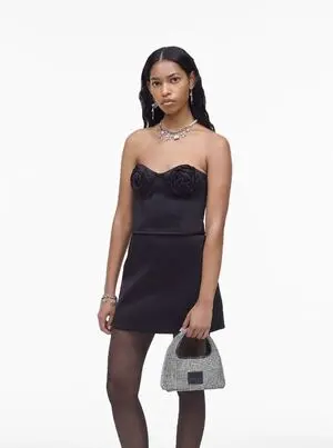Marc Jacobs Mini Sack Crystal Embellished Handbag - Multicolor