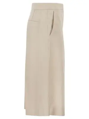 Max Mara Tailored Linen Bermuda Shorts - Multicolor