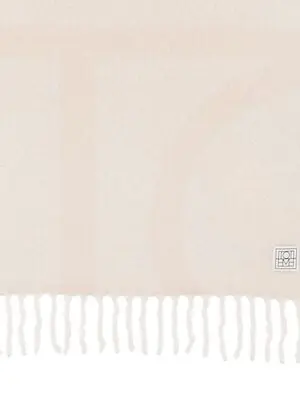 TOTEME Monogram Wool Scarf - Multicolor