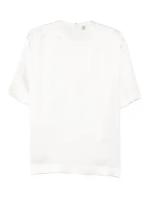 TOTEME Satin T-shirt - Multicolor