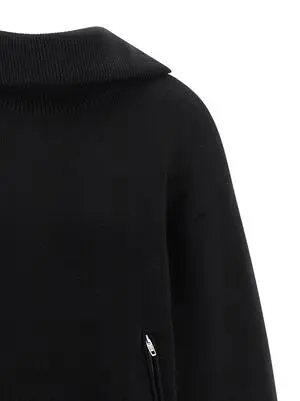Balenciaga Back-to-front" Heavy Cotton Sweater - Black