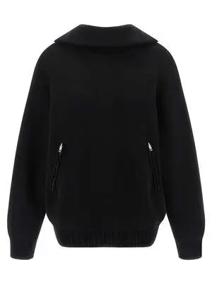 Balenciaga Back-to-front" Heavy Cotton Sweater - Black