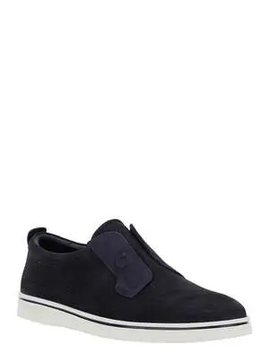 FERRAGAMO Alfie Grained Leather Slip-on Shoes - Multicolor