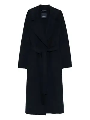 Max Mara Wool Long Coat - Multicolor
