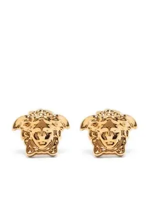 Versace Medusa Stud Earrings - Silver