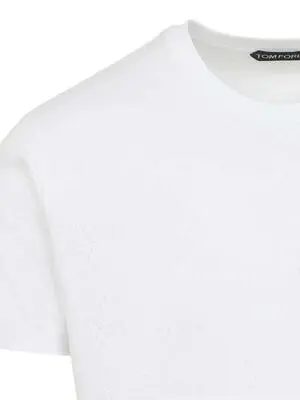TOM FORD Crew-neck, Short-sleeved T-shirt