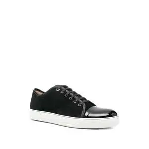 LANVIN Low-top Sneakers With Tonal Cap Toe