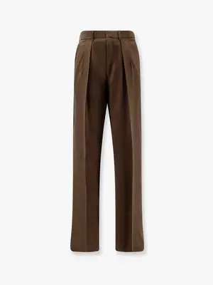 TOM FORD Tailored Wool Trousers With Pinces - Multicolor