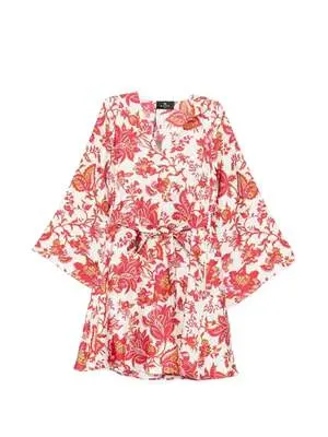 Women's Silk Blouson Dresses