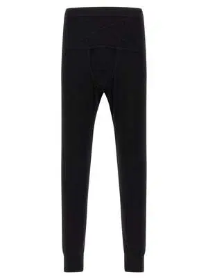 Rick Owens Thermal Bottom' Leggings - Black