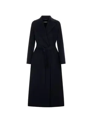 Max Mara Wool Long Coat - Multicolor